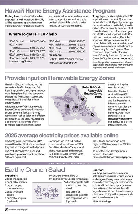 Hawaiian Electric - 2026 April Hookui - Page 1